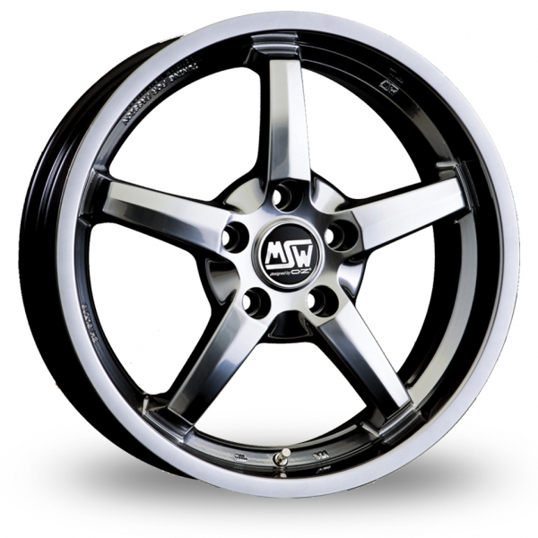 MSW (by OZ) 16 Titanium 19" Alloy Wheels - Wheelbase
