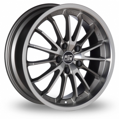 MSW (by OZ) 21 Grey 17" Alloy Wheels - Wheelbase