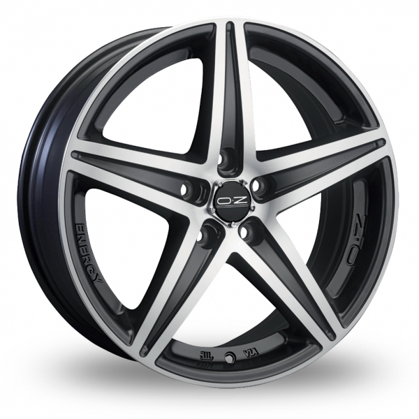 OZ Racing Energy Black Polished 19" Alloy Wheels - Wheelbase