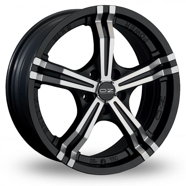 OZ Racing Power Black Polished 18" Alloy Wheels - Wheelbase