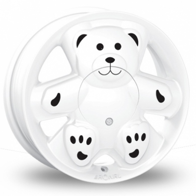 Ronal URS Teddy White 14" Alloy Wheels - Wheelbase