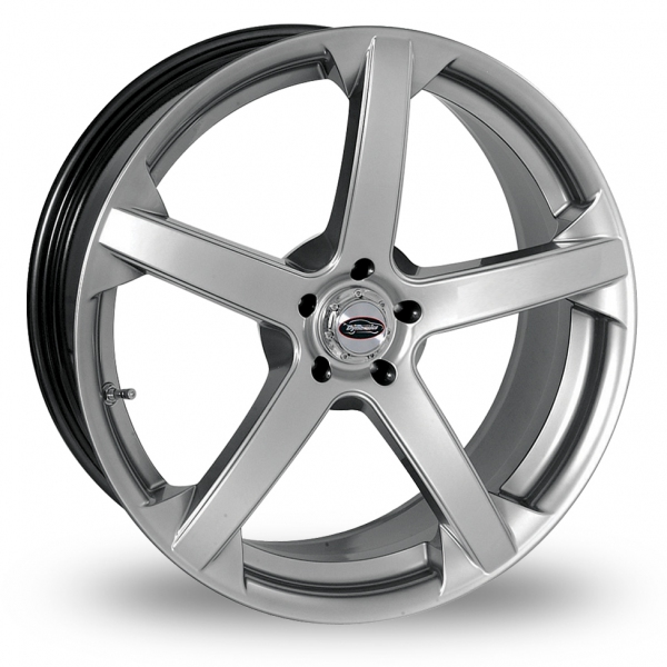 Team Dynamics Jade R Smooth Hi Power Silver 18" Alloy Wheels - Wheelbase