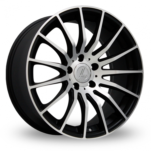 Lenso CQ5 Black Polished 20" Wider Rear Alloy Wheels - Wheelbase
