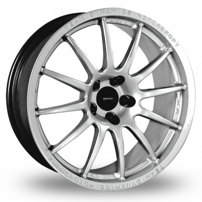Team Dynamics Pro Race 1 2 Silver 17" Alloy Wheels - Wheelbase