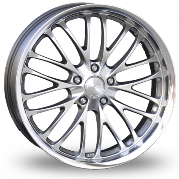 Breyton Race CS 5x120 Wider Rear Hyper Silver 20" Wider Rear Alloy ...