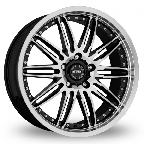 Dotz Territory Black Polished 20" Alloy Wheels - Wheelbase