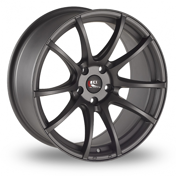 Kei Racing Evo Gun Metal 17" Alloy Wheels - Wheelbase