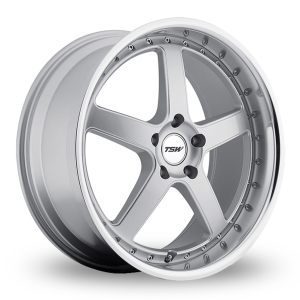 TSW Carthage Silver Polished 19" Alloy Wheels - Wheelbase