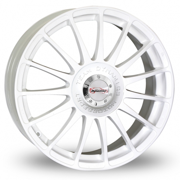Team Dynamics Monza R (Special Offer) White 15" Alloy Wheels - Wheelbase