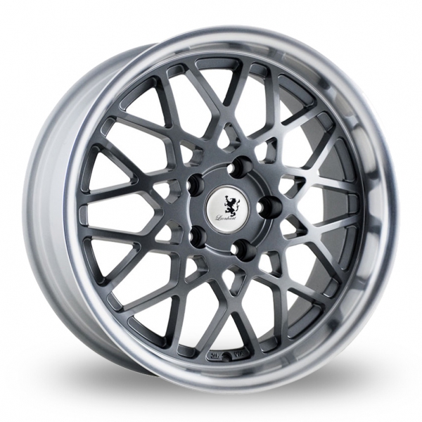 Lionhart RC1 Gun Metal Polished 18" Wider Rear Alloy Wheels - Wheelbase