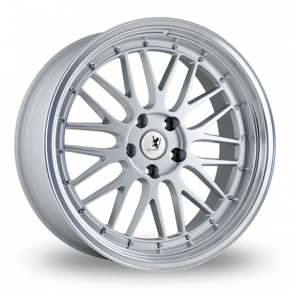 Lionhart 306 Silver Polished 20" Alloy Wheels - Wheelbase