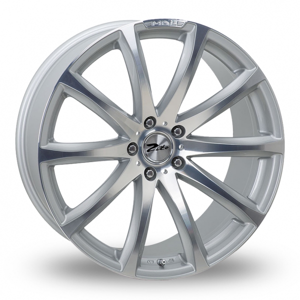 Zito MDL Silver Polished 20" Alloy Wheels - Wheelbase